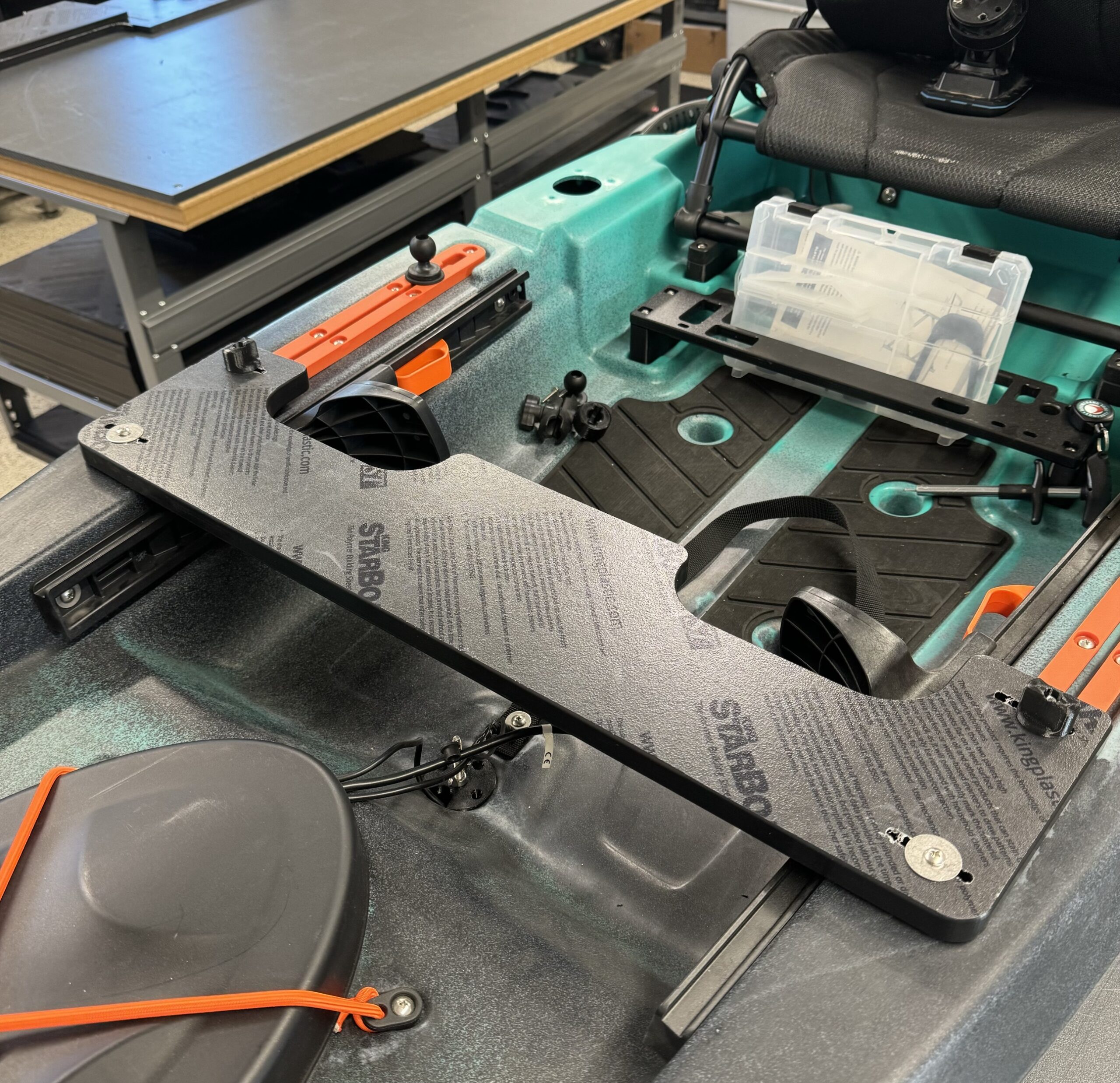 Old Town 106/120 Paddle Kayak Dashboard | Navarre Kayak Fishing